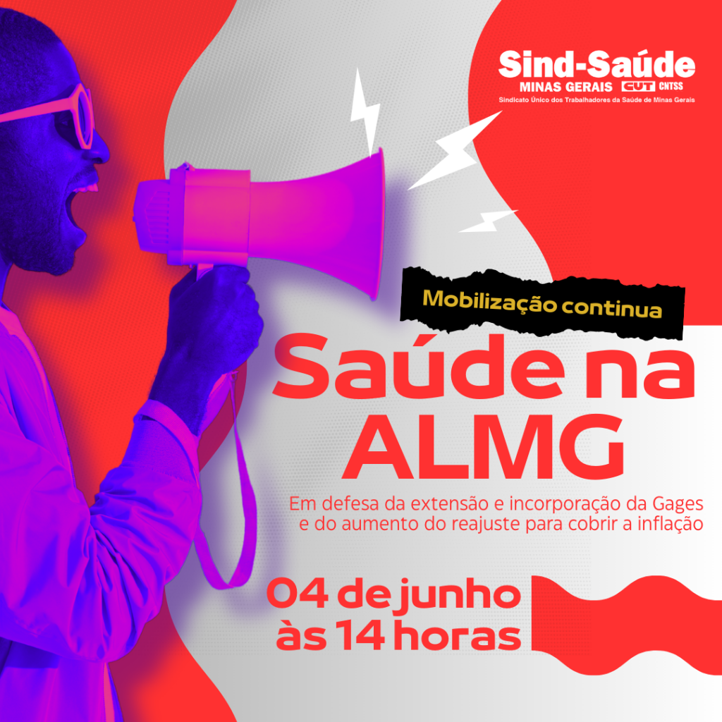 Sind-Saúde mobiliza para ALMG aprovar emenda que incorpora Gages na ...